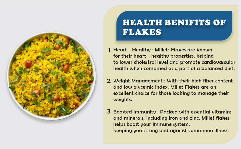 Migal Foxtail Millet Flakes - 400g – Migal Foods