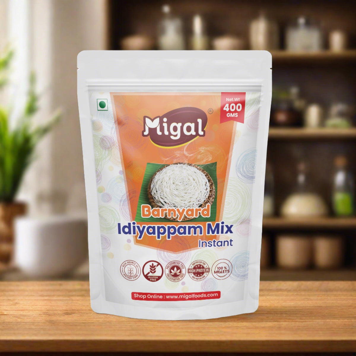 Migal Barnyard Millet Idiyappam Mix - 400g – Migal Foods