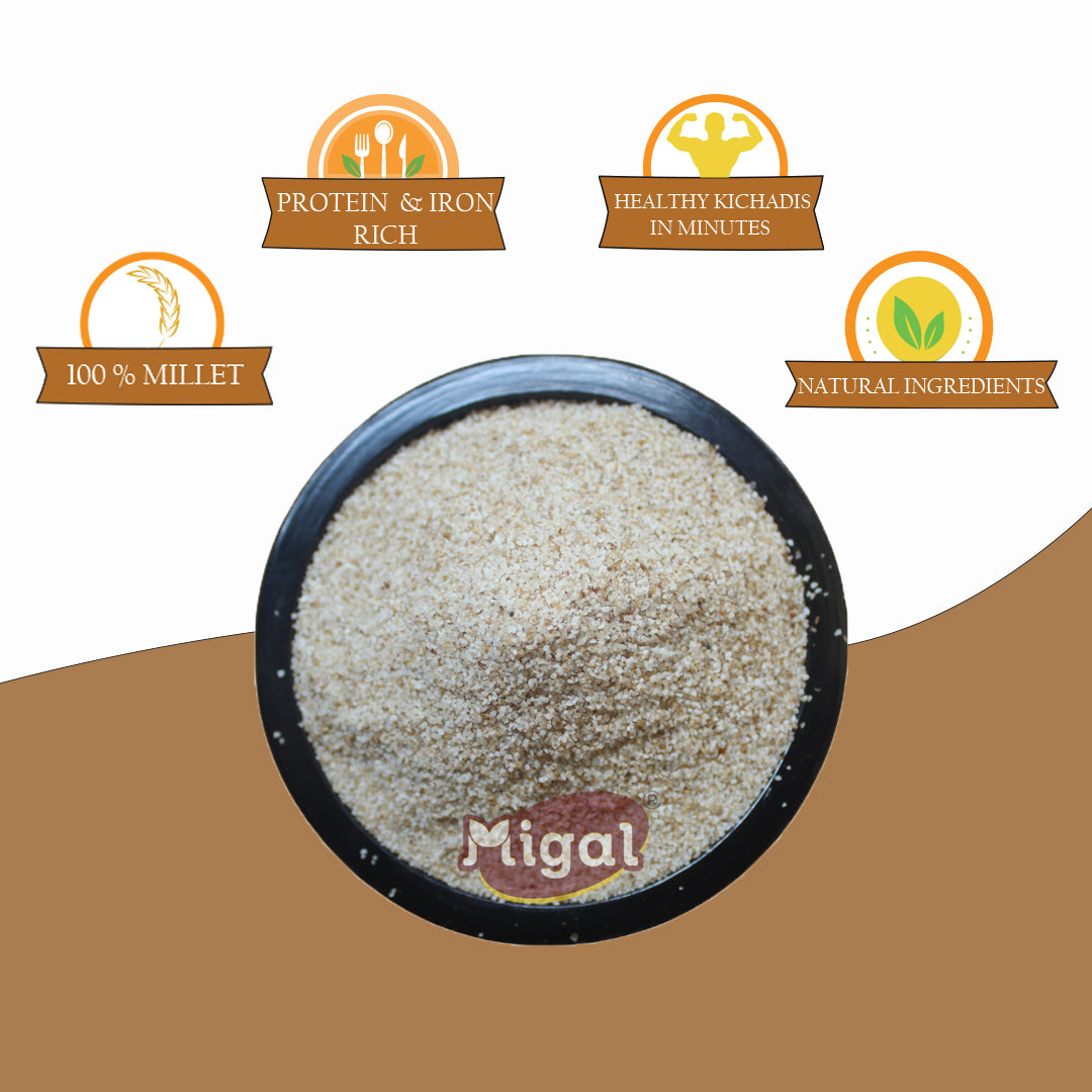 Barnyard Millet Rava - 400g – Migal Foods