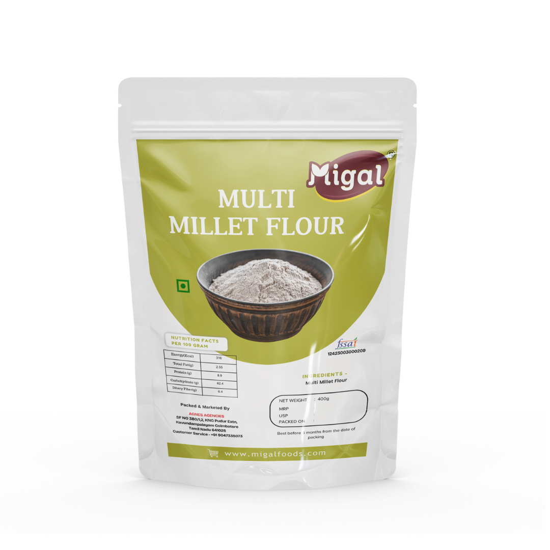 Migal Multi Millet Flour - 400g – Migal Foods