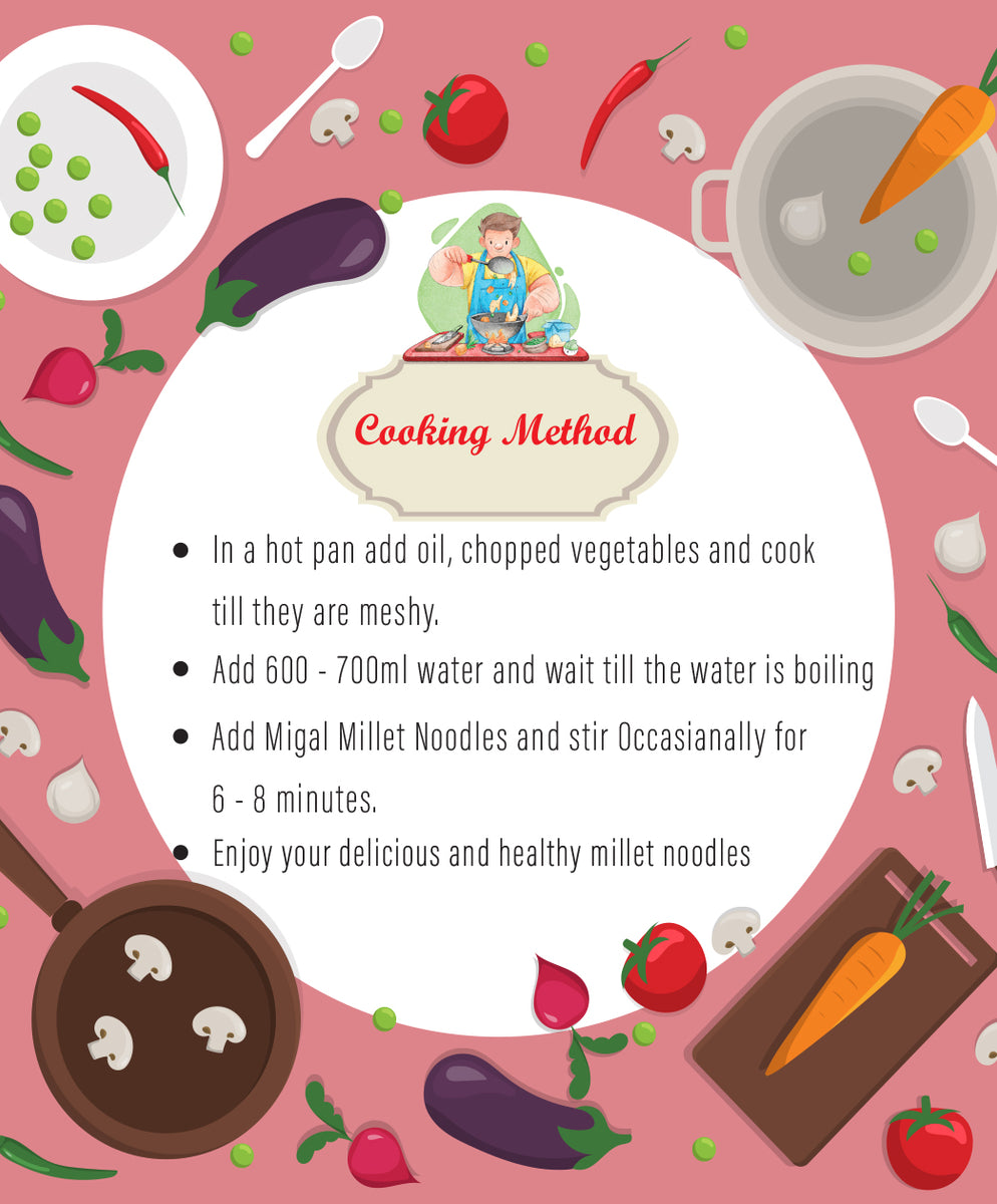 Ragi Instant Noodles – Migal Foods