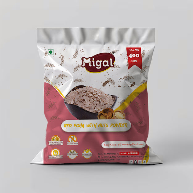 Red Poha Powder - 400g – Migal Foods