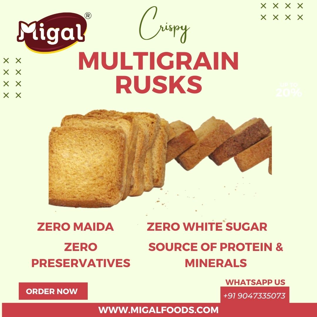 Migal Multigrain Rusks - Pack of 2 – Migal Foods